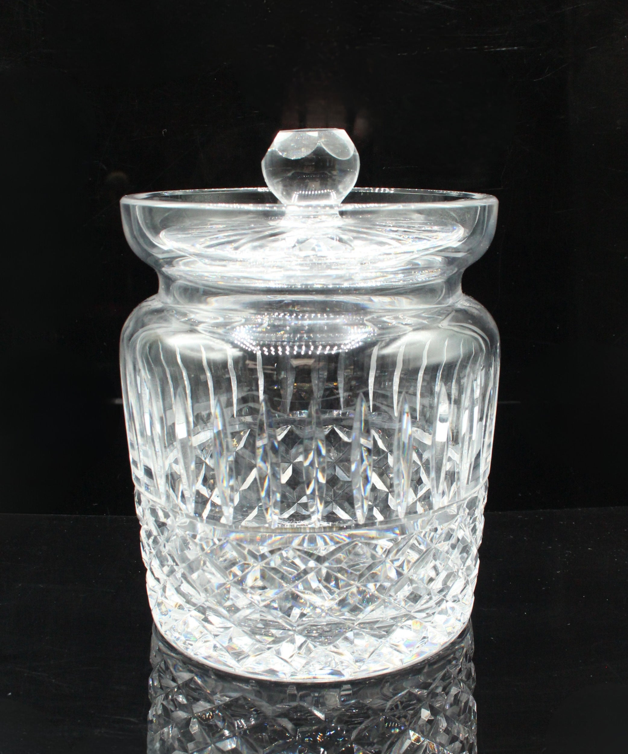 Waterford Crystal: Maeve Biscuit Barrel , 6.5"