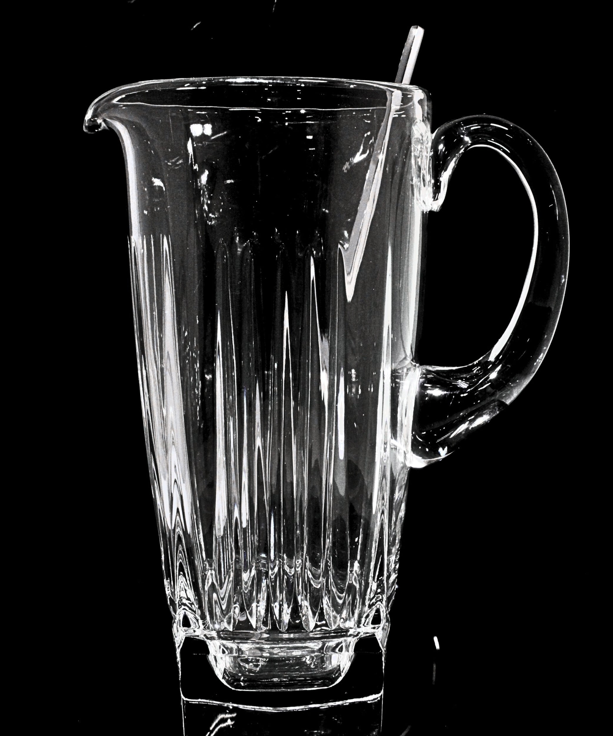 Waterford Crystal: Clarion Martini Pitcher with Stirrer, 10"