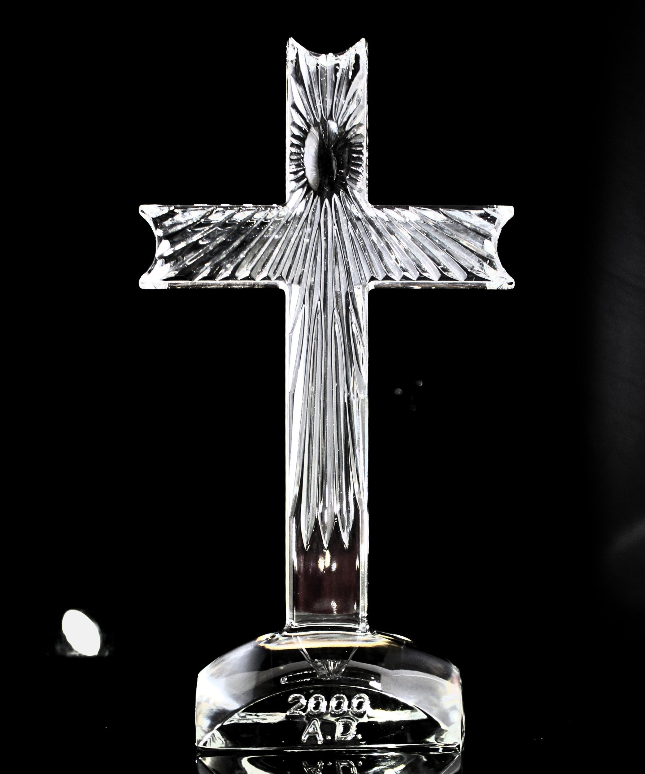 Waterford Crystal: Figurines Cross, 10"