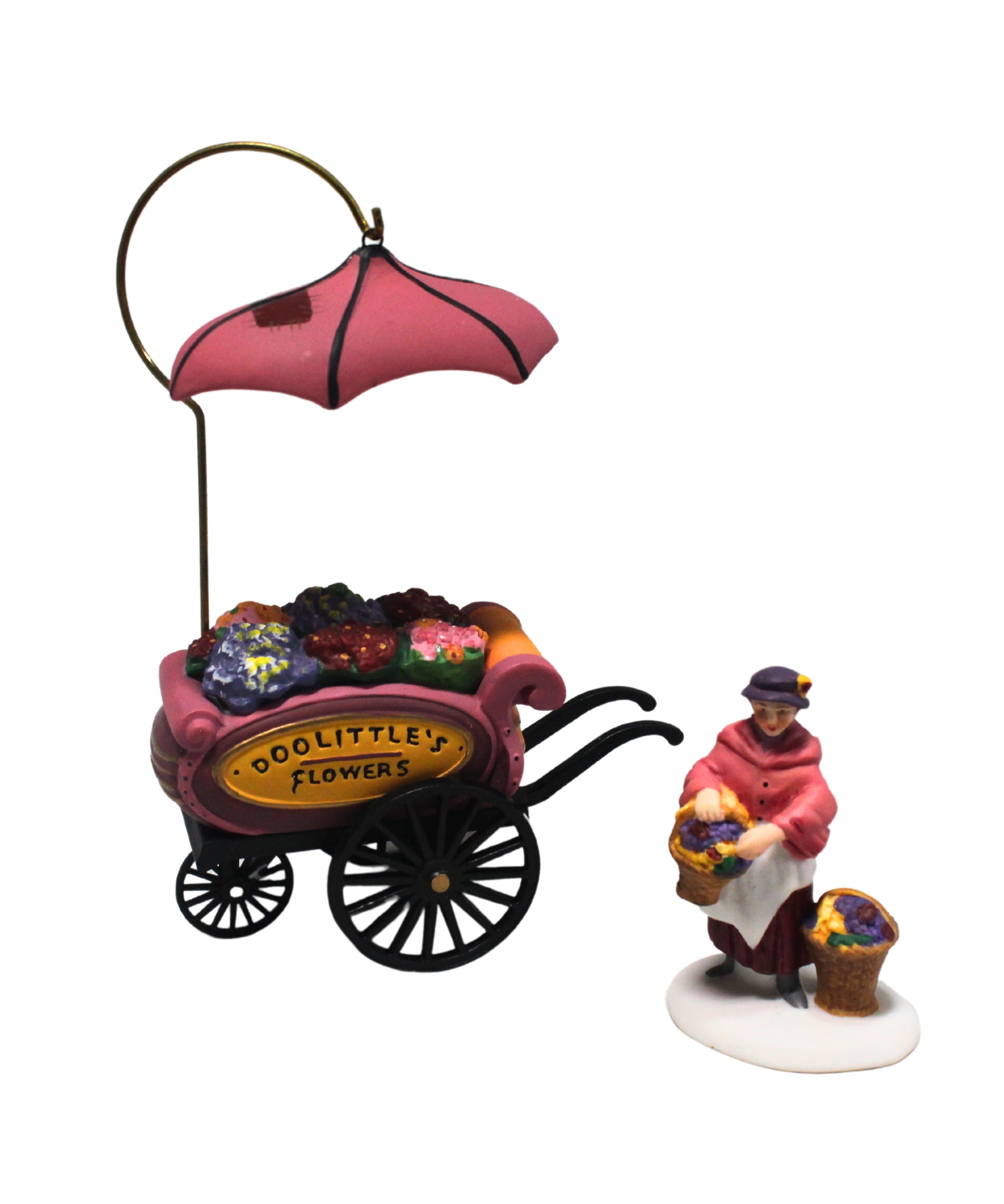 Department 56: 58157 Doolittle's Flowers Chelsea Market Fruit Monger