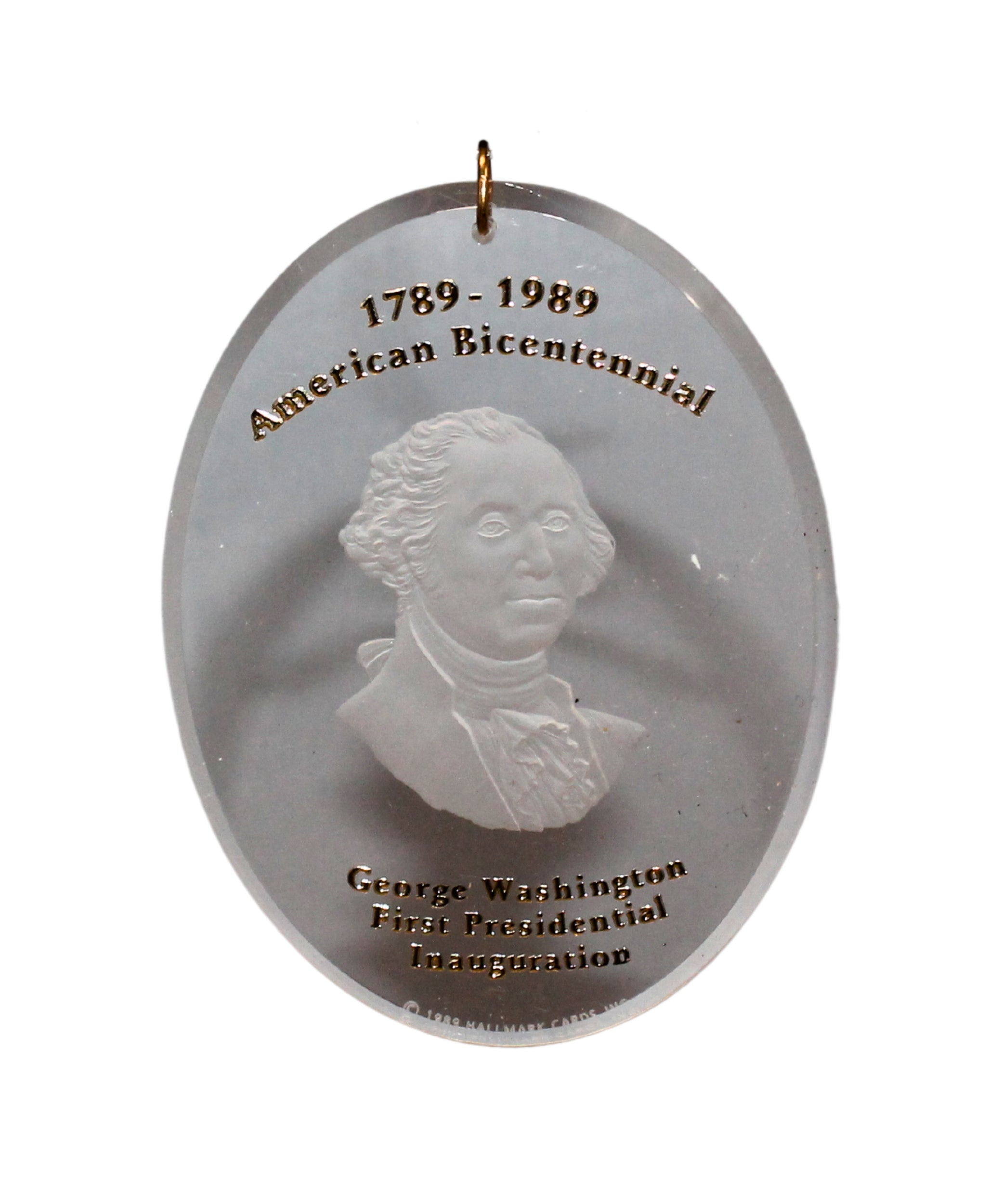 Hallmark Ornament: 1989 George Washington Bicentennial | QX3862