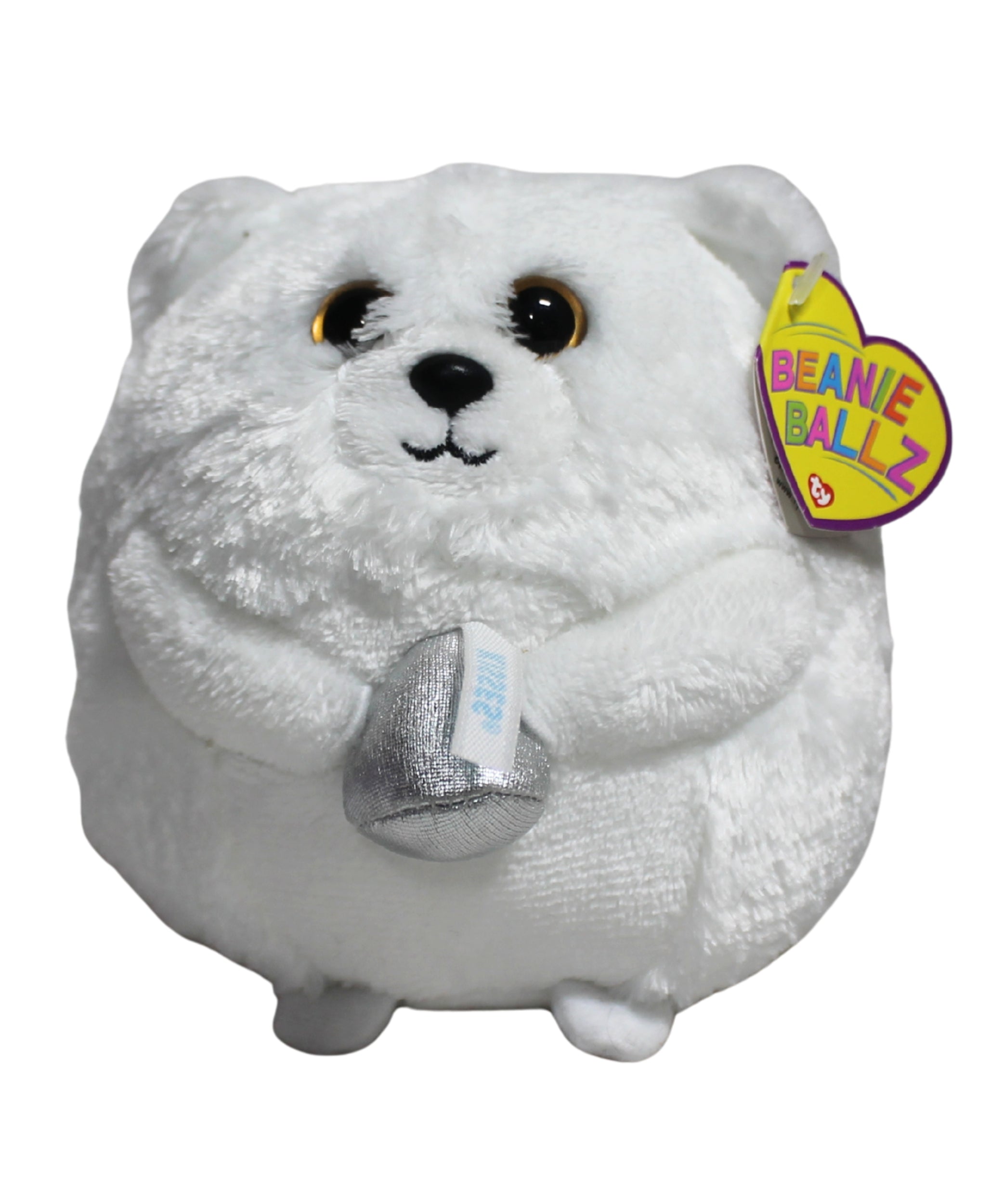 Beanie Ballz- Smoothie the Bear, Solid Eyes