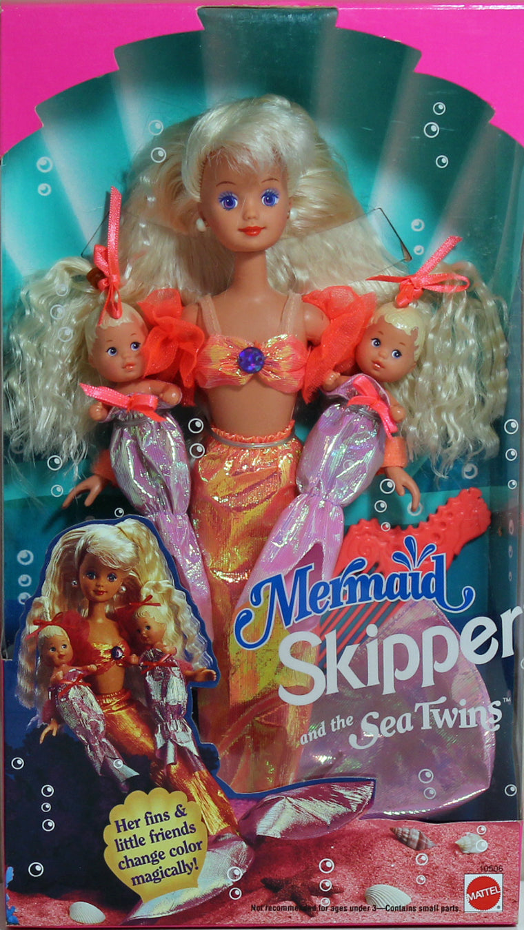 1993 Mermaid Skipper and Sea Twins Barbie (10506)