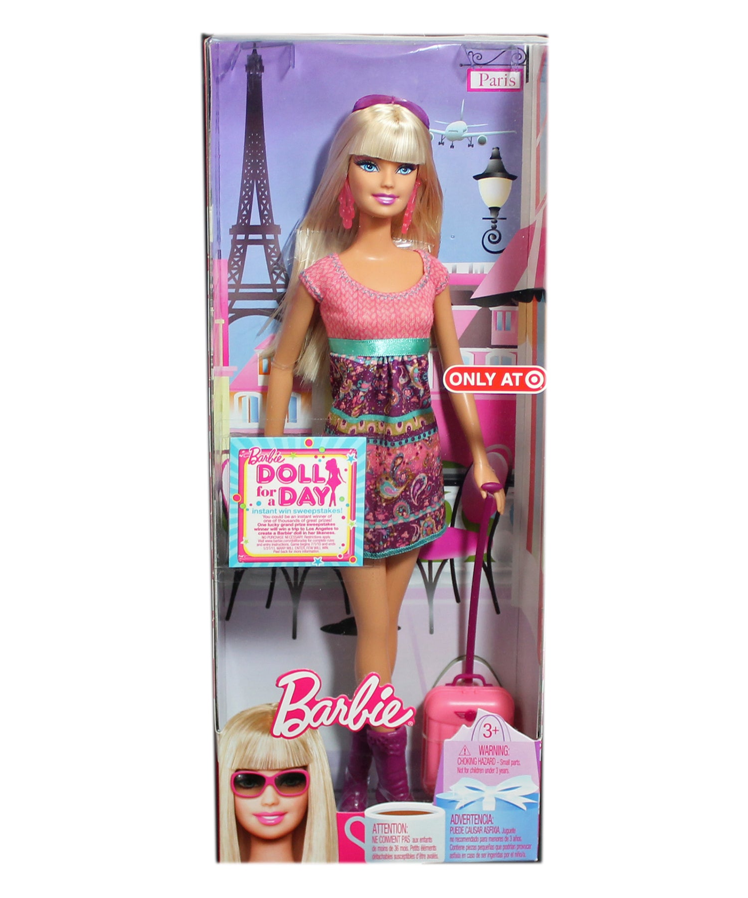 2009 Target Exclusive Paris Barbie (92461)