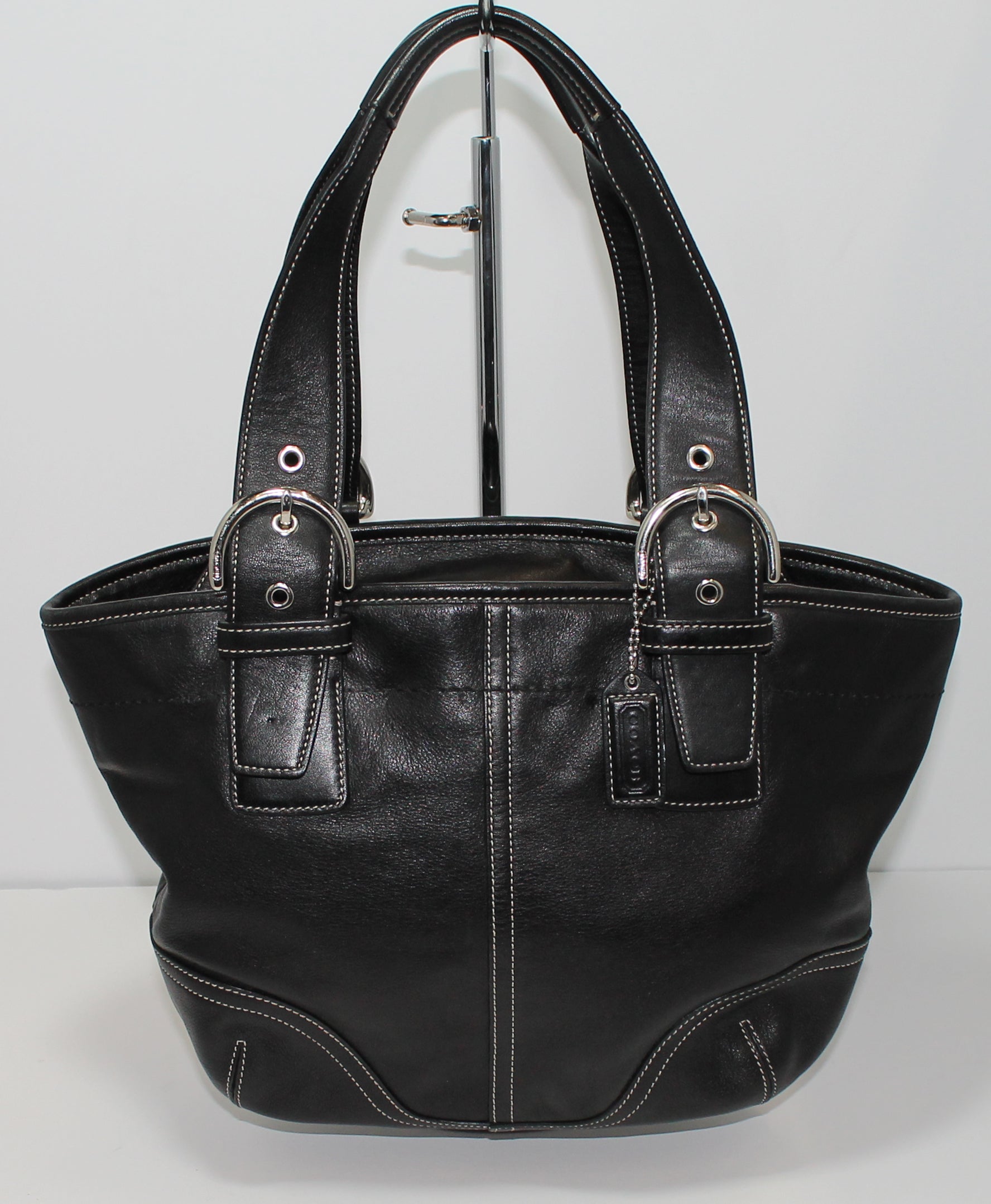Coach Purse: 9544 Black Soho Leather Tote Bag