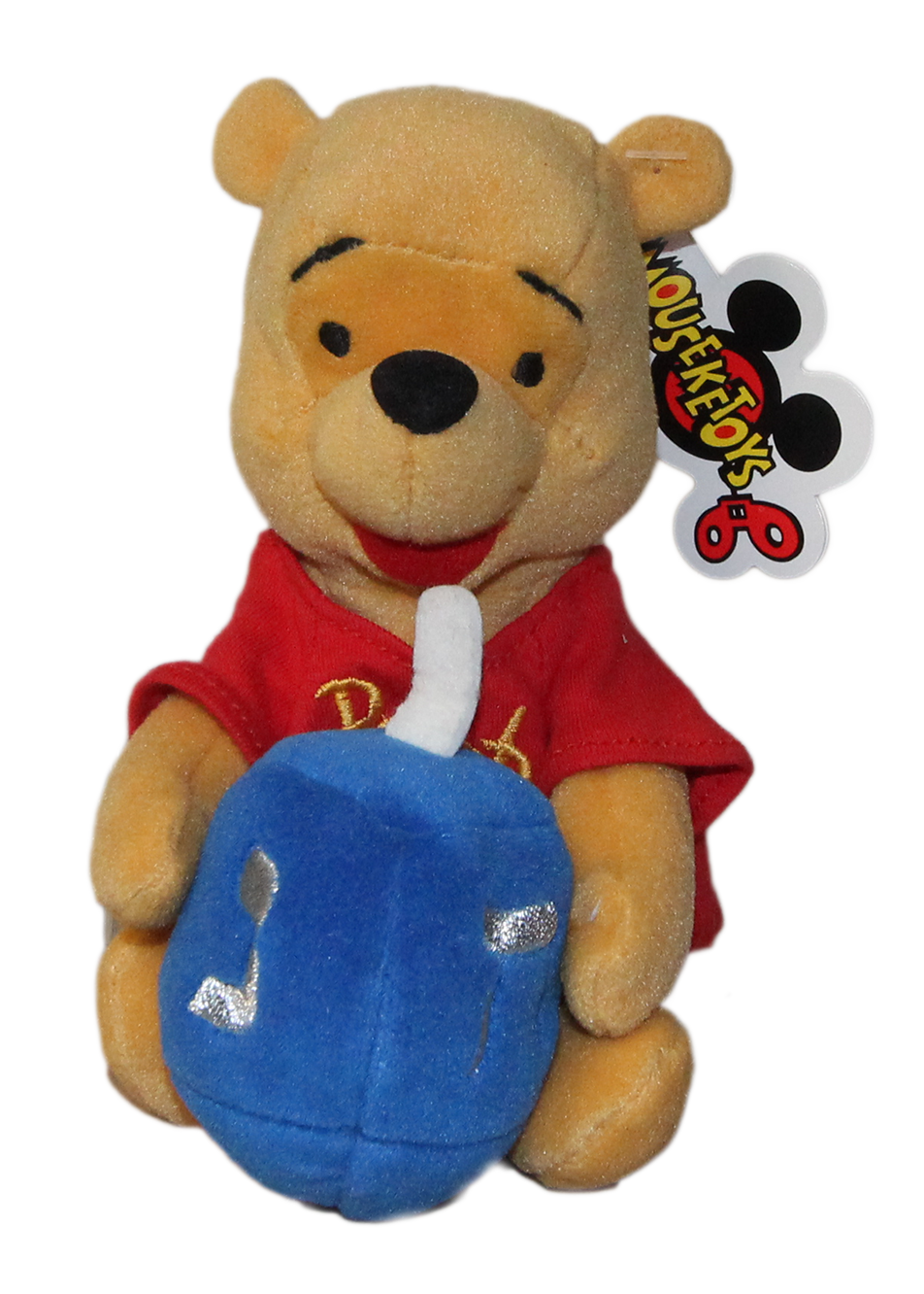 Disney Plush: Hanukkah Pooh Bear with Dreidel