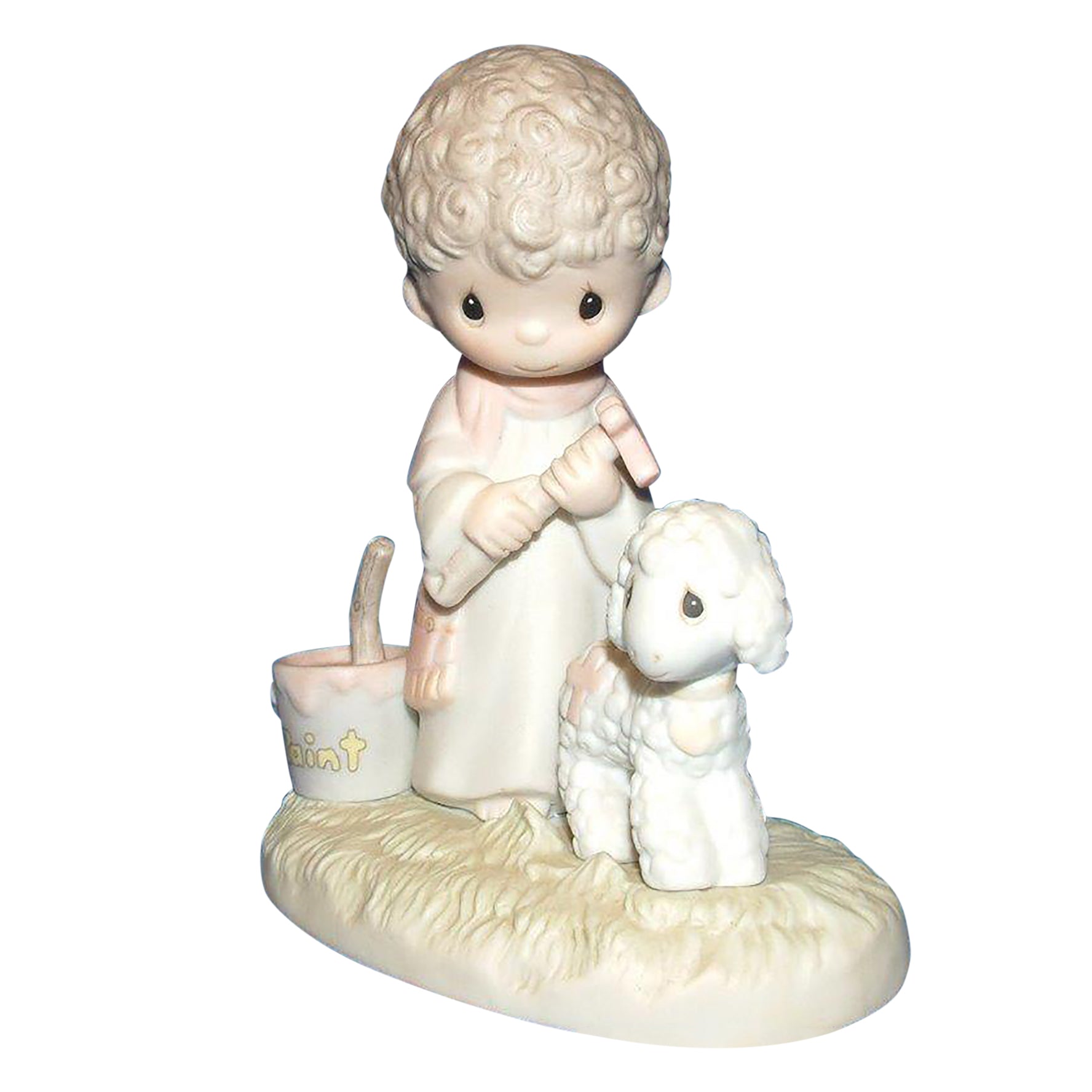 Precious Moments: E-7161 His Sheep Am I