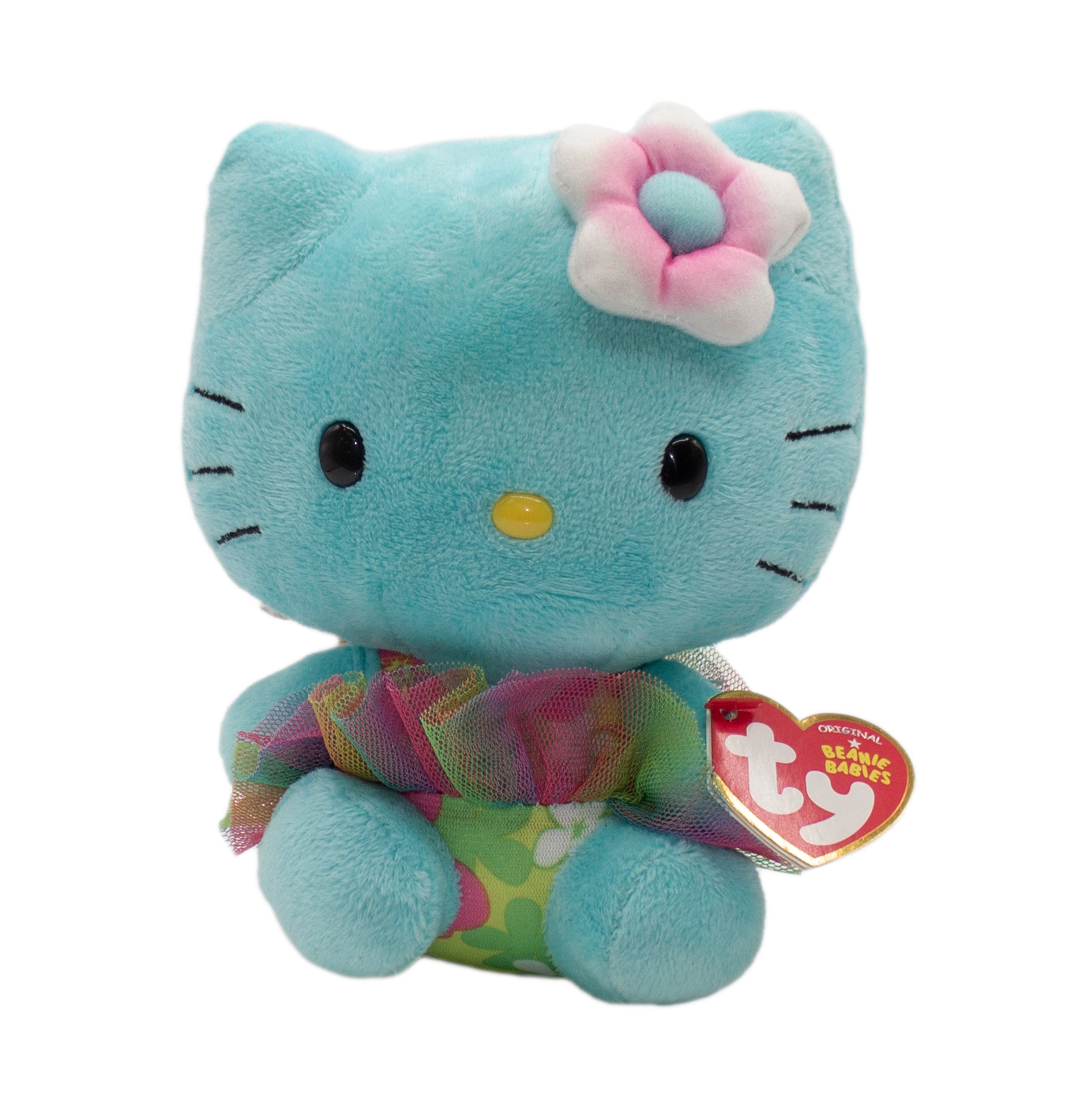 Ty Beanie Baby: Hello Kitty the Cat | Turquoise