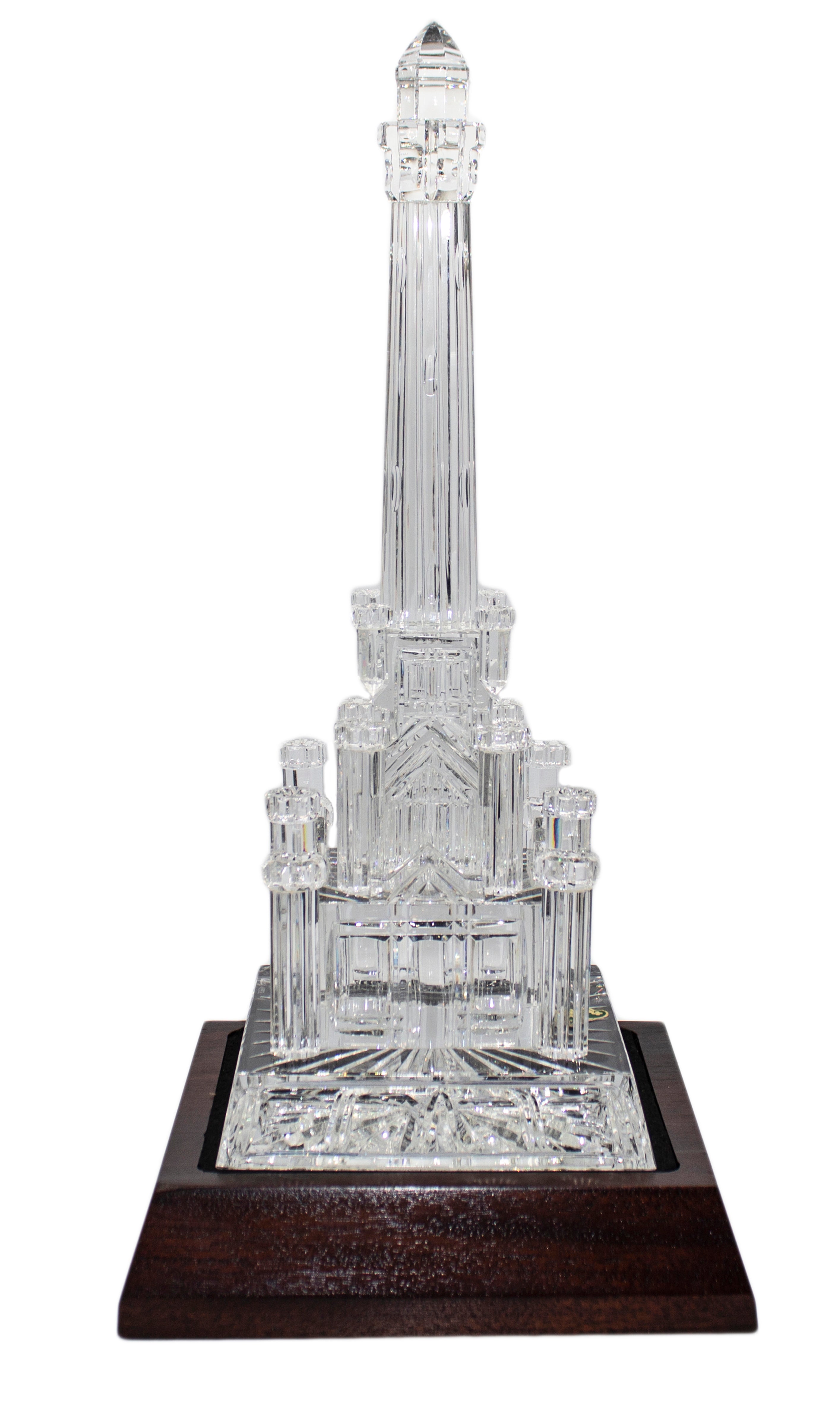 Waterford Crystal Figurine, Chicago WaterTower Place, LE #4 / 20 16" N